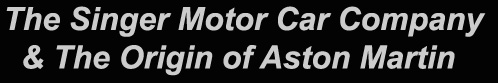 Singer: The Origin of Aston Martin